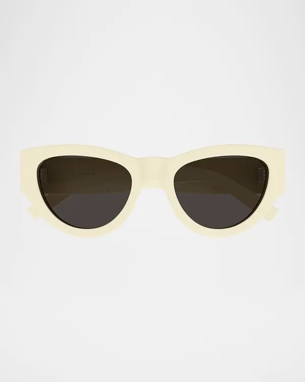 Saint Laurent Sl M94 Cat-eye Sunglasses - Ivory
