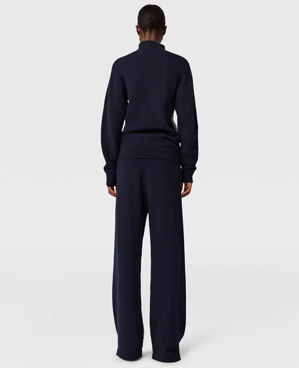 Stella McCartney Wide-leg Contrast Panel Trousers