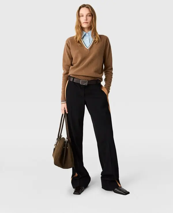 Stella McCartney Hybrid Knit Shirt Jumper