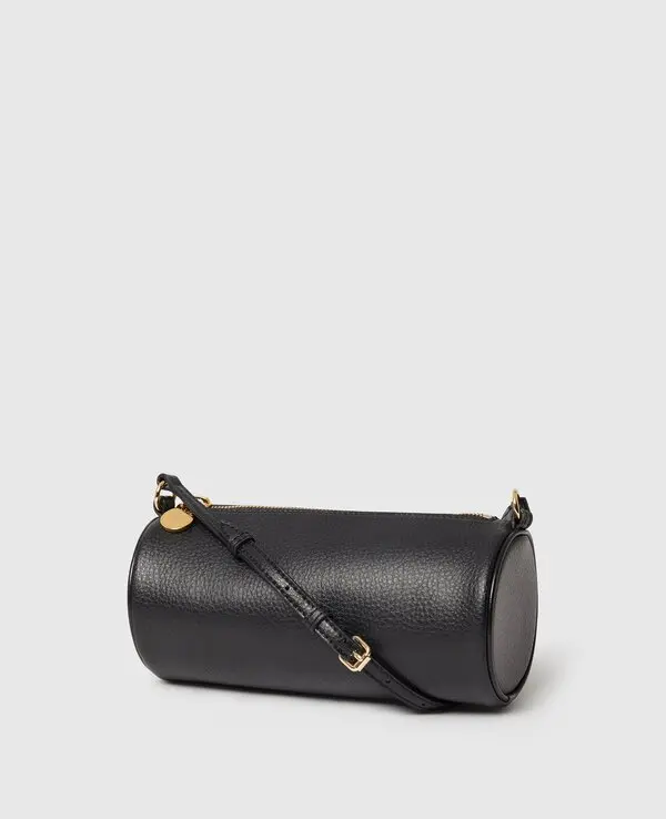 Stella McCartney Logo Bowling Shoulder Bag - Black