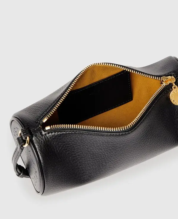 Stella McCartney Logo Bowling Shoulder Bag - Black