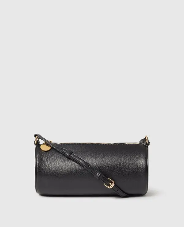 Stella McCartney Logo Bowling Shoulder Bag - Black