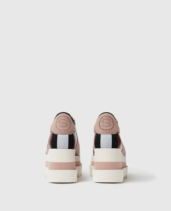 Stella McCartney Sneak-elyse Platform Trainers - Pecan/shell