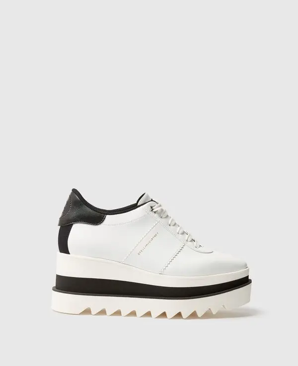 Stella McCartney Sneak-elyse Platform Trainers - White