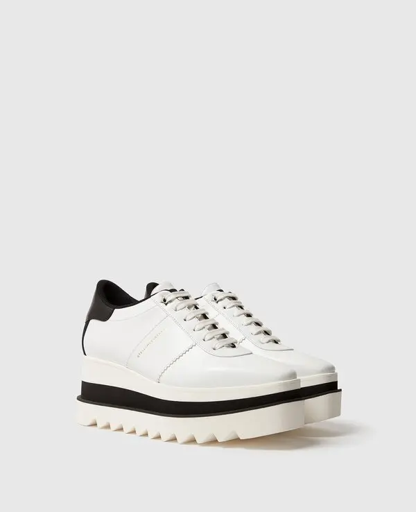 Stella McCartney Sneak-elyse Platform Trainers - White
