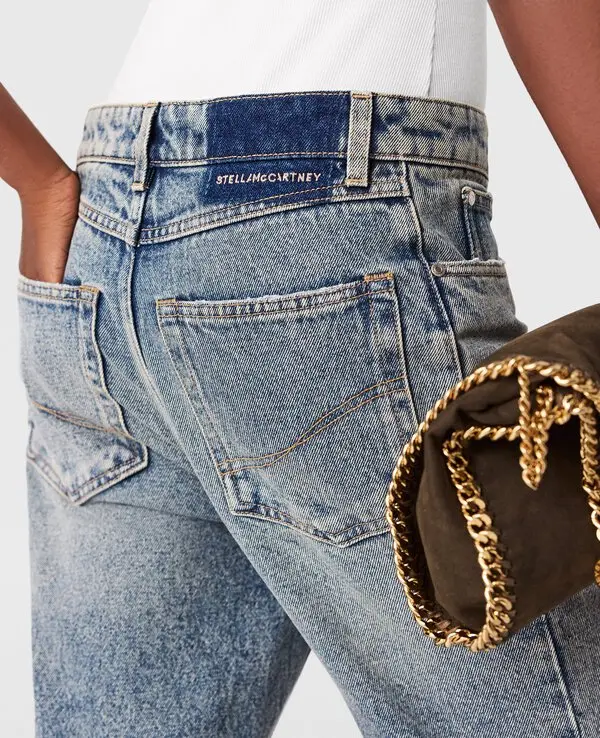 Stella McCartney Vintage Wash Bootcut Jeans - Mid Blue