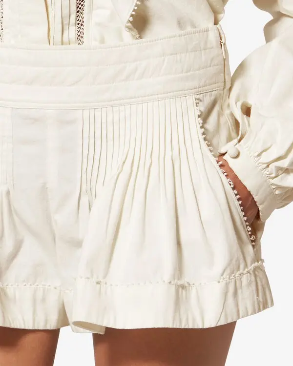 Isabel Marant Cybila Cotton Shorts