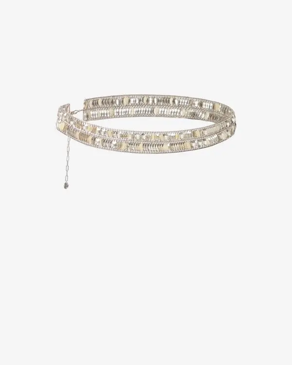 Isabel Marant Kailai Belt - Silver/gold