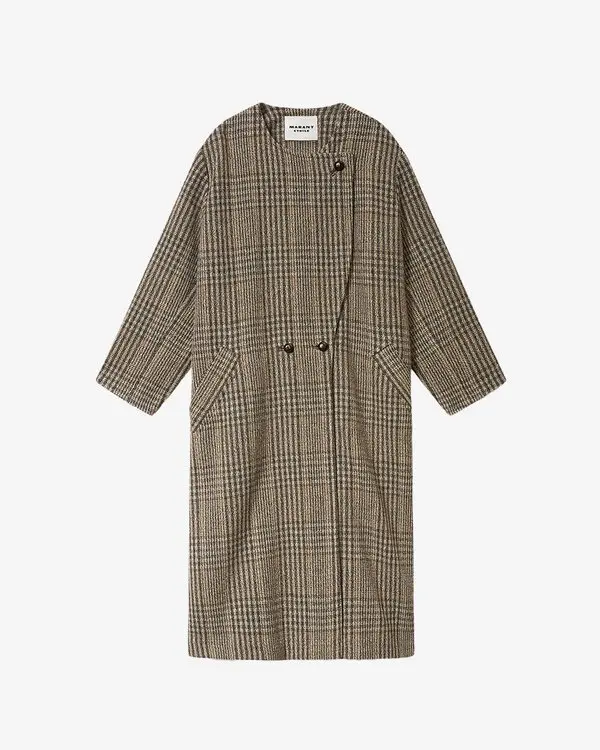 MARANT ETOILE Renee Prince-of-wales Coat