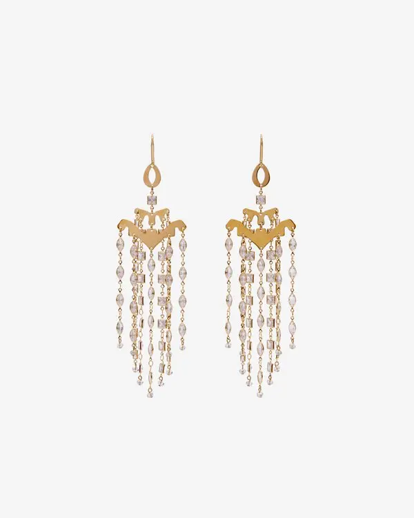 Isabel Marant Meline Dangle Earrings - Transparent