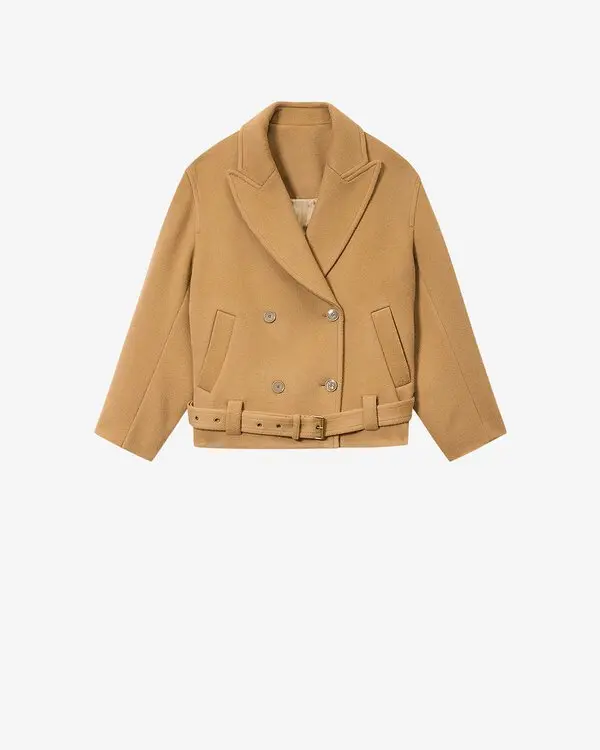 Isabel Marant Short Belted Coat