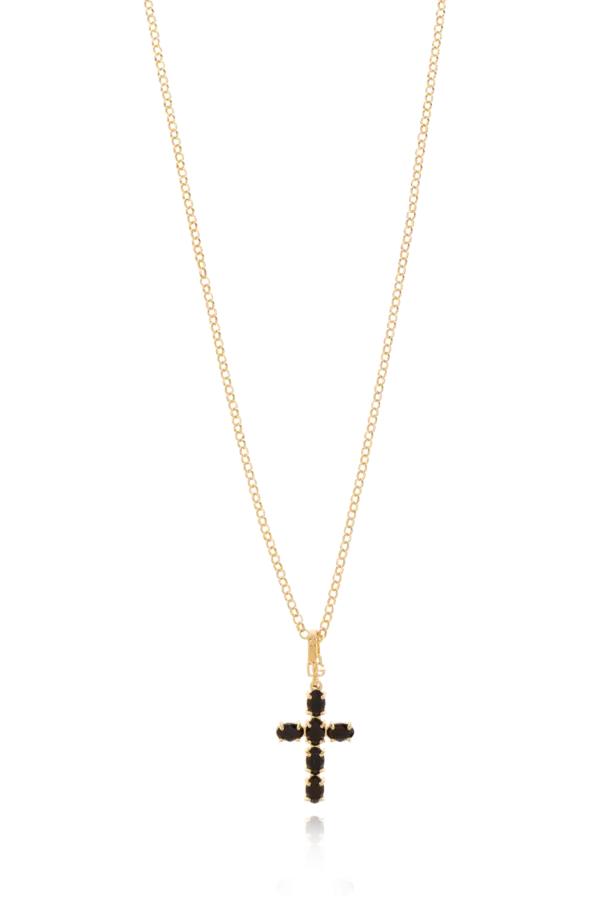 Dolce & Gabbana Cross Charm Necklace - Gold
