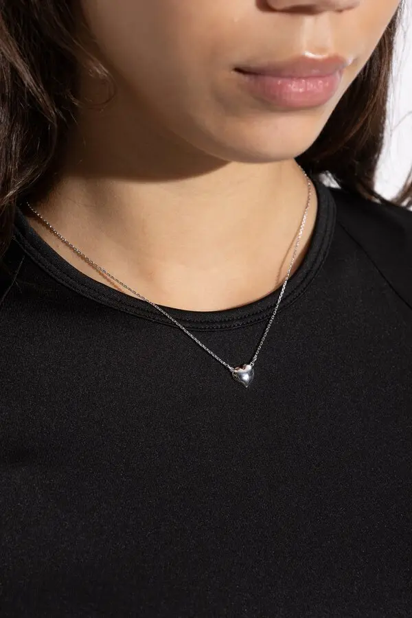 Kate Spade New York Heart-shaped Pendant Necklace - Silver