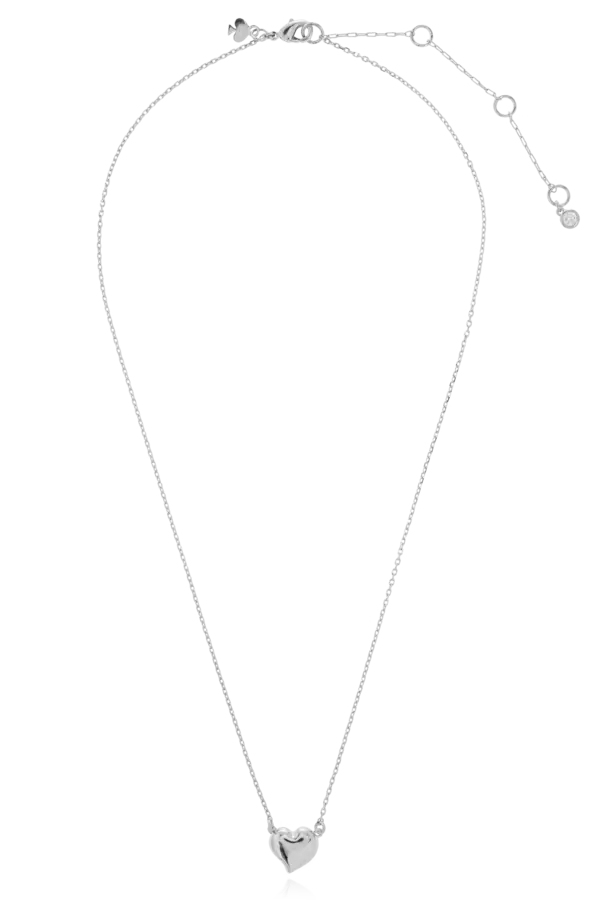 Kate Spade New York Heart-shaped Pendant Necklace - Silver