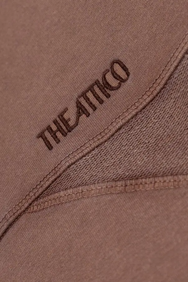 Attico Logo Sweatshirt - Brown