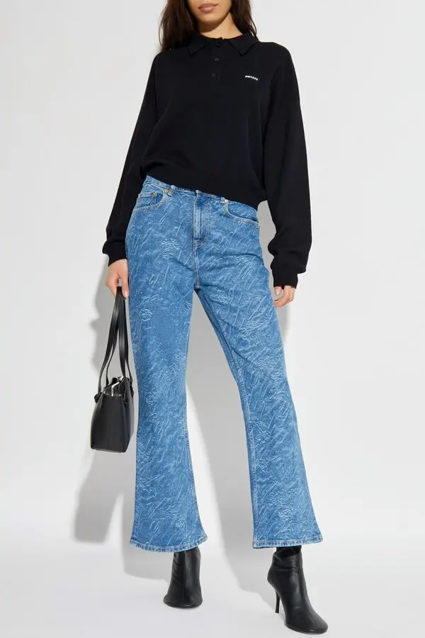 GANNI Flared Leg Jeans
