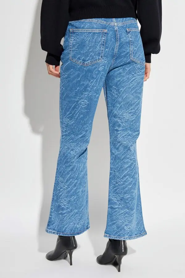 GANNI Flared Leg Jeans