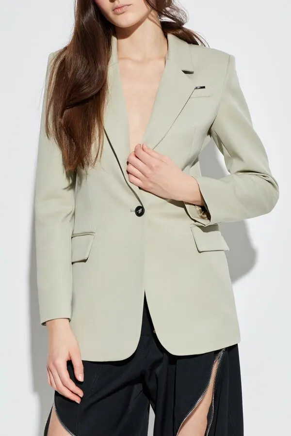 Attico Wool Blazer - Grey