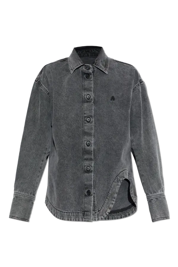 Attico Denim Shirt - Grey