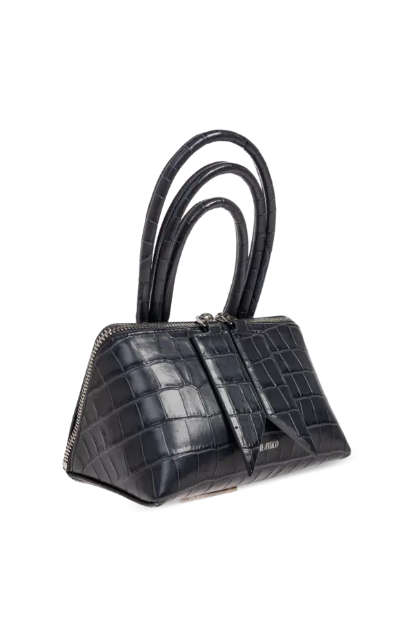 Attico Friday Mini Handbag - Grey