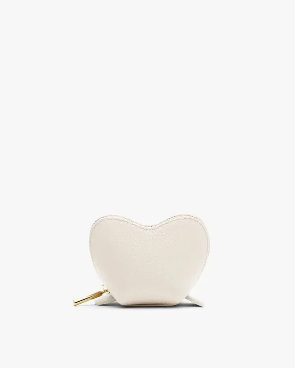 Cuyana Heart Shaped Case - Ecru