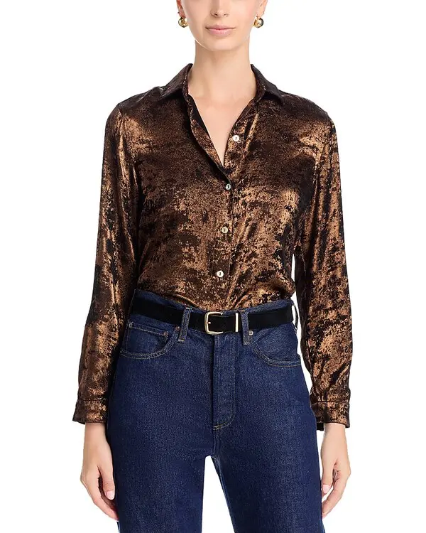 Bella Dahl Shimmer Shirt