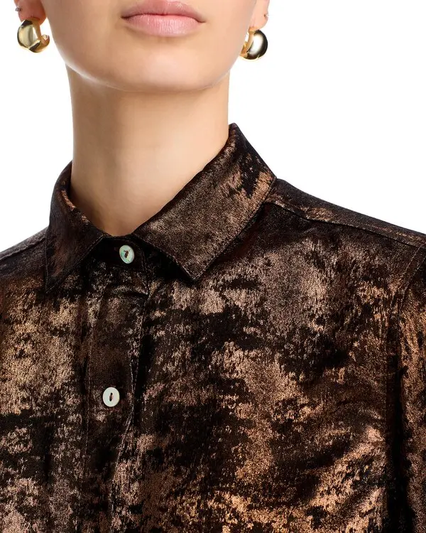 Bella Dahl Shimmer Shirt