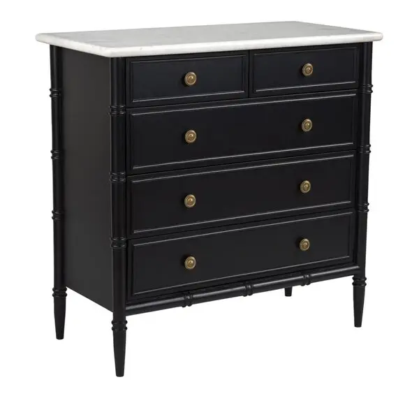 MOE'S HOME COLLECTION Eleanor 5 Drawer Chest