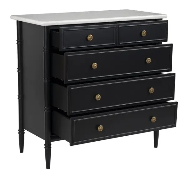 MOE'S HOME COLLECTION Eleanor 5 Drawer Chest