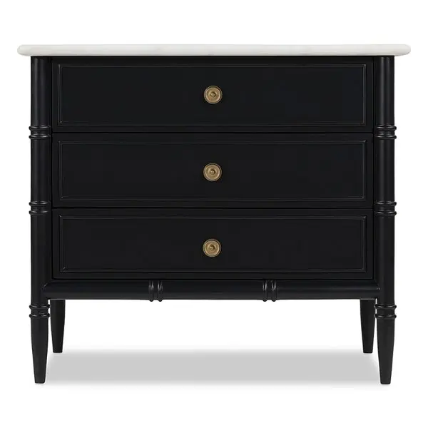 MOE'S HOME COLLECTION Eleanor Nightstand - Black