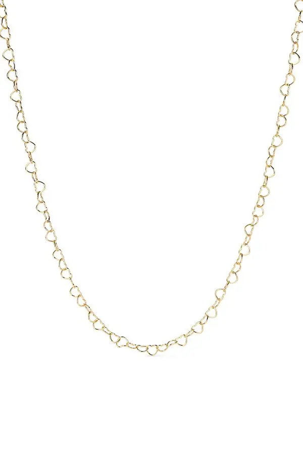 ANA LUISA Heart Chain Necklace - Gold