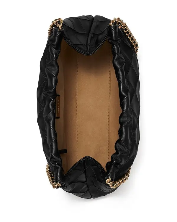 Tory Burch Fleming Hobo Bag - Black/gold