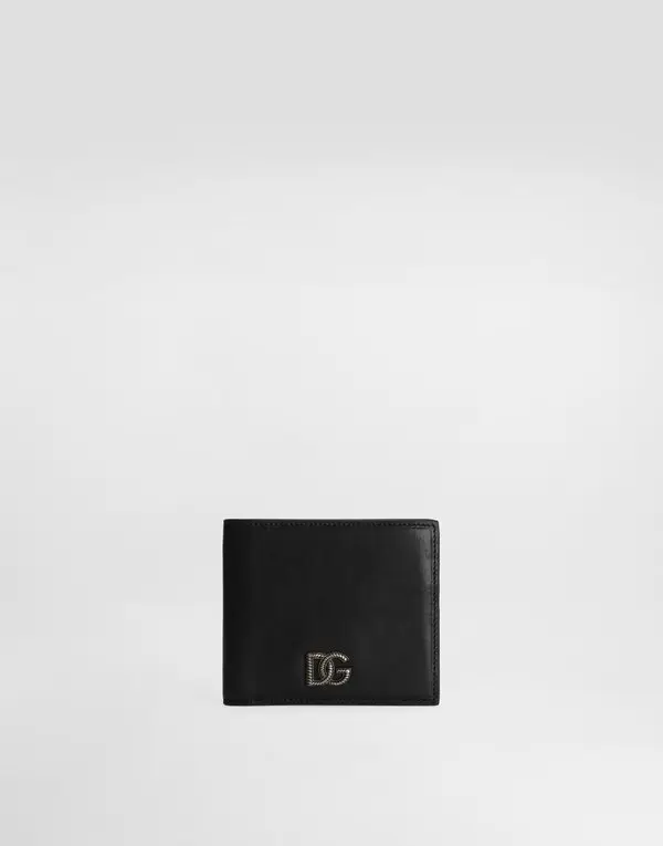 Dolce & Gabbana Tempesta Calfskin Wallet - Black
