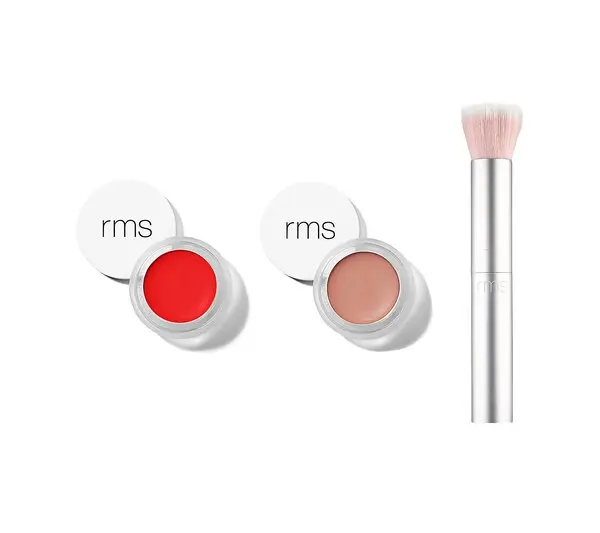 RMS BEAUTY Lip2cheek Duo With Blush Brush - One-color