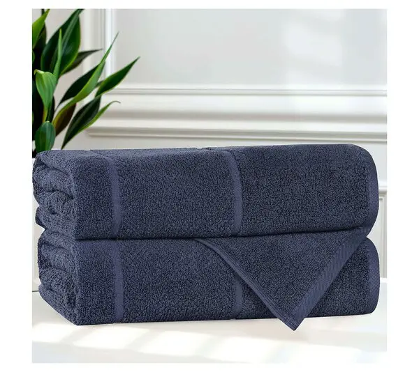 SUPERIOR Mile Cotton Blend Solid Bath Towel Set
