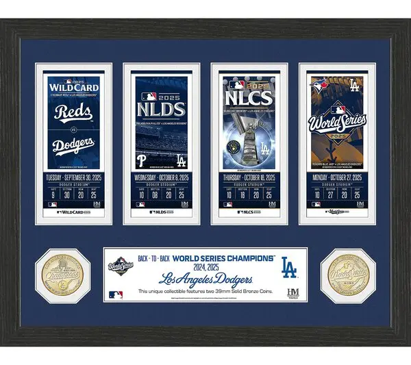 HIGHLAND MINT La Dodgers '25 Road To World Seri Es Photo Mint - One-color