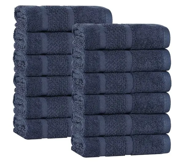 SUPERIOR Mile Cotton Blend Solid Face Towel Set