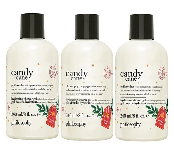 PHILOSOPHY 8 Oz. Limited Edition Holiday Shower Gel Trio - One-color