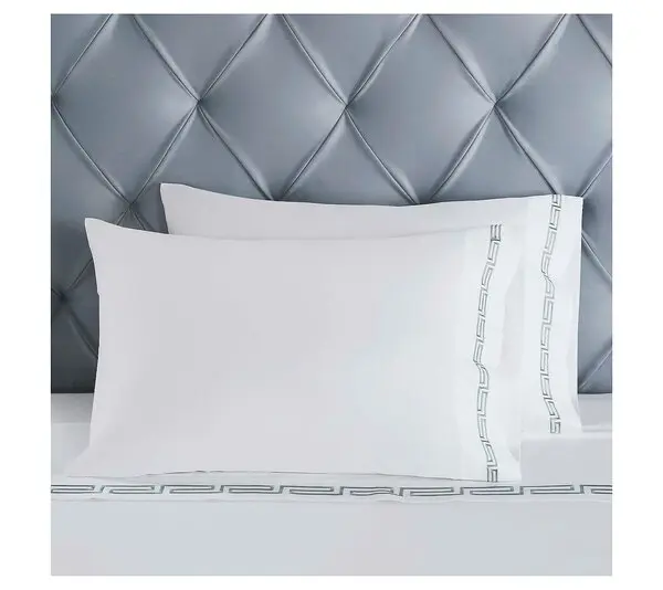 SUPERIOR Harrison Cotton Embroidered Sheet Set, Queen