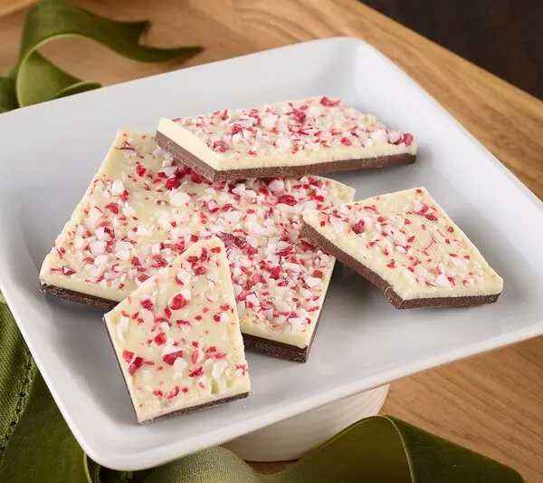 FERNWOOD CANDY Fernwood 5 Oz Gable Boxes Peppermint Bark - One-color