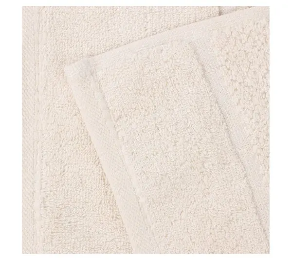 SUPERIOR Mile Cotton Blend Solid 6-piece Towel Et