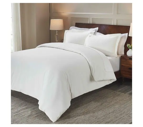 SUPERIOR Rome Flannel Cotton Solid Duvet Cover, Kg/cal.kg - One-color