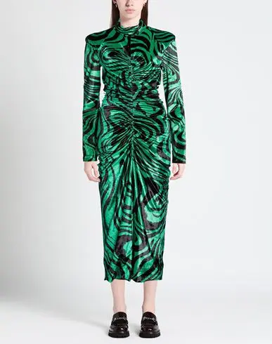 green and white zebra dress Courtney Dress / Green Zebra Green Zebra / M main image 1