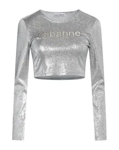 Rabanne Jersey Metallic Crop Top
