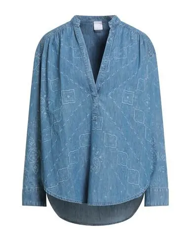 Pinko Denim Top In Cotton