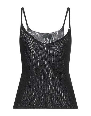 ROBERTO COLLINA Knitted Top - Black