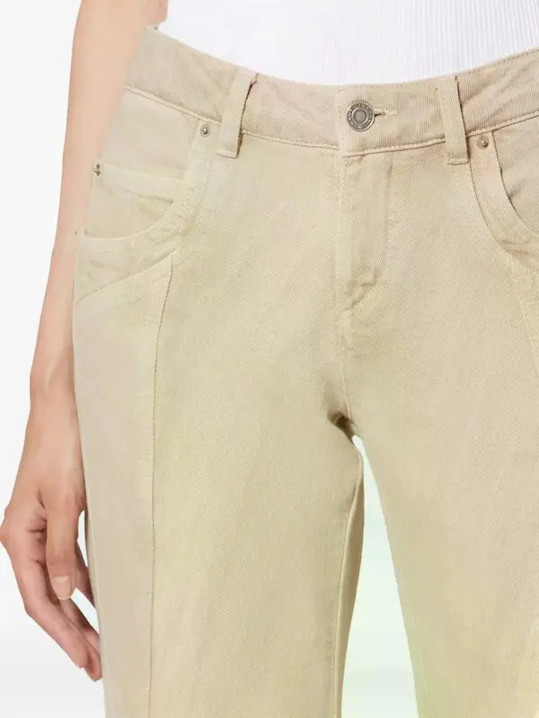 MARANT ETOILE Jaylis Five-pocket Jeans - Neutrals
