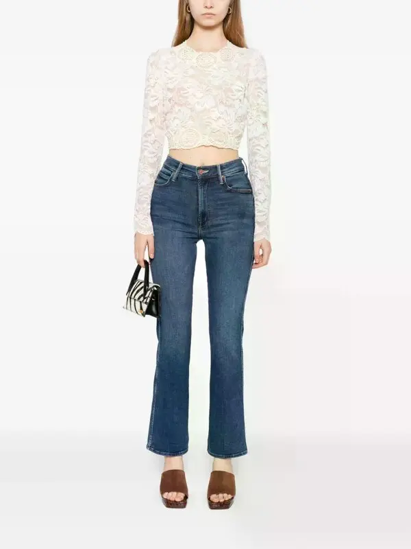 MOTHER The Smokin' Double Flood Jeans