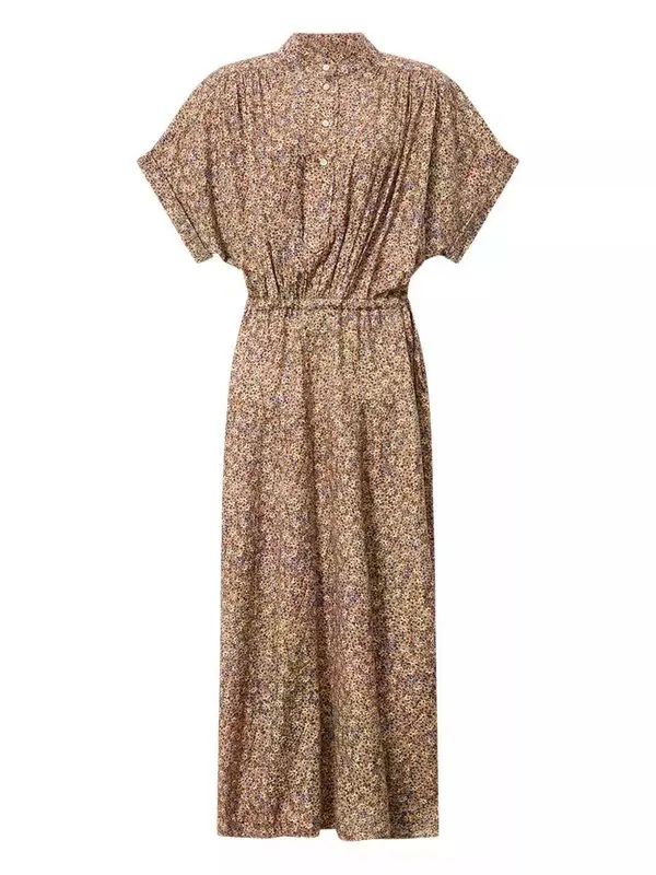 Isabel Marant Étoile Ansley Floral Maxi Dress - Brown