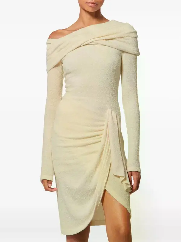 Isabel Marant Étoile Fatene Draped Midi Dress - Neutrals